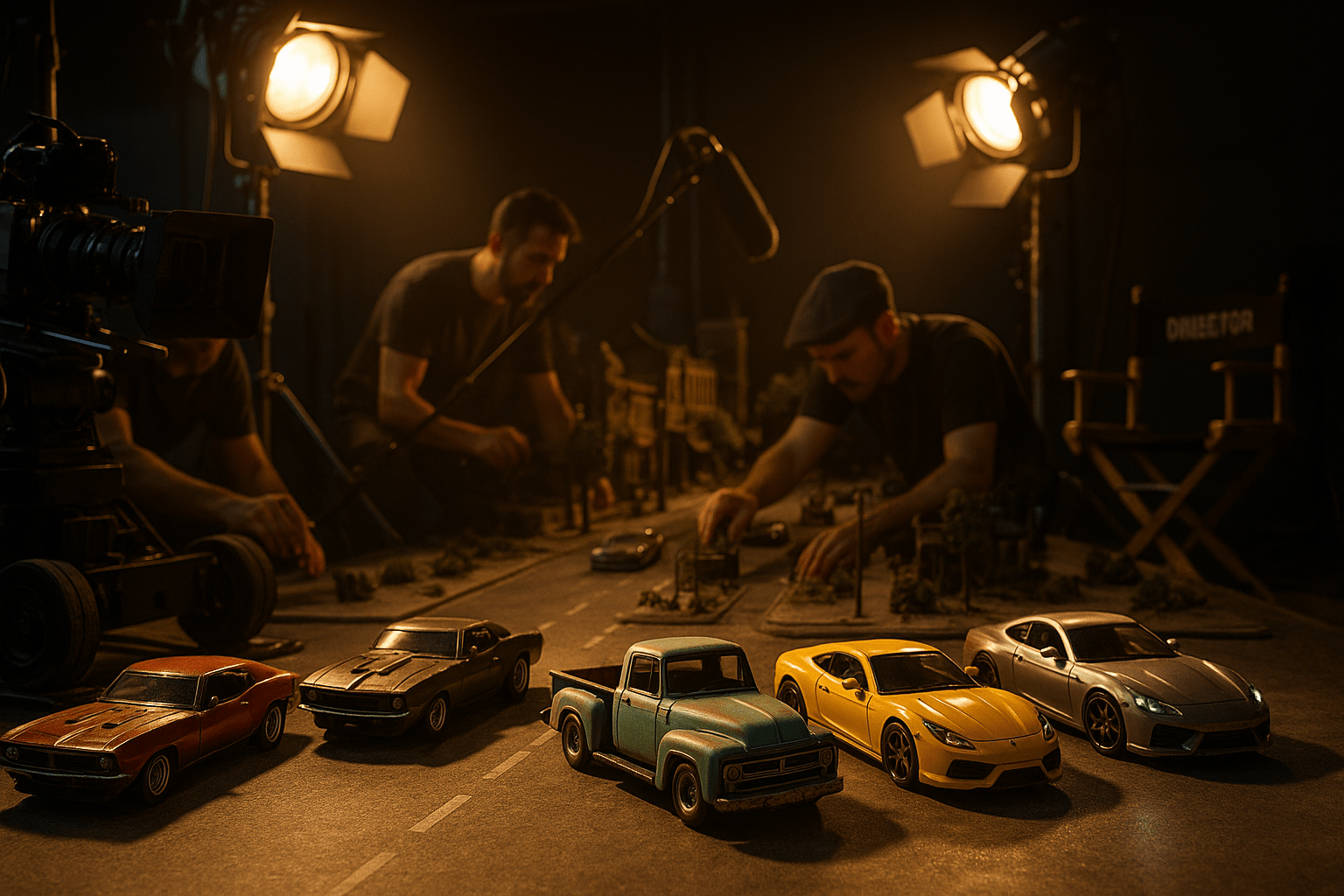 Diecast Models in Film and Television: The Real Stars Behind the Scenes