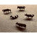 Home > Preiser > Cows for your HO scale farm (5 Count) - (USED)